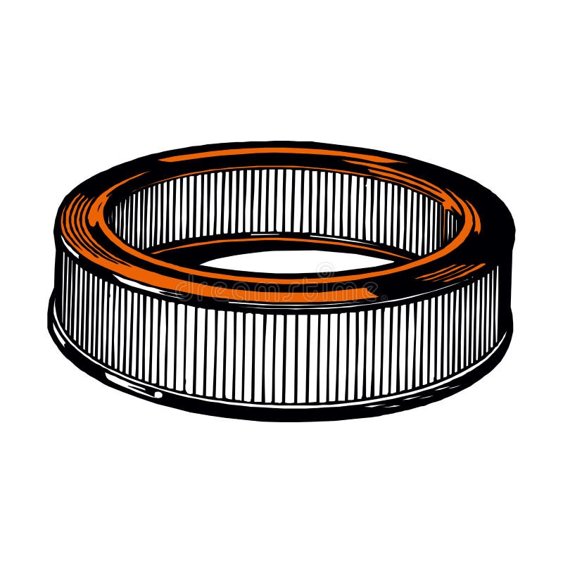 Vector Air Filter Symbols Isolated on a White Background Stock Vector ...