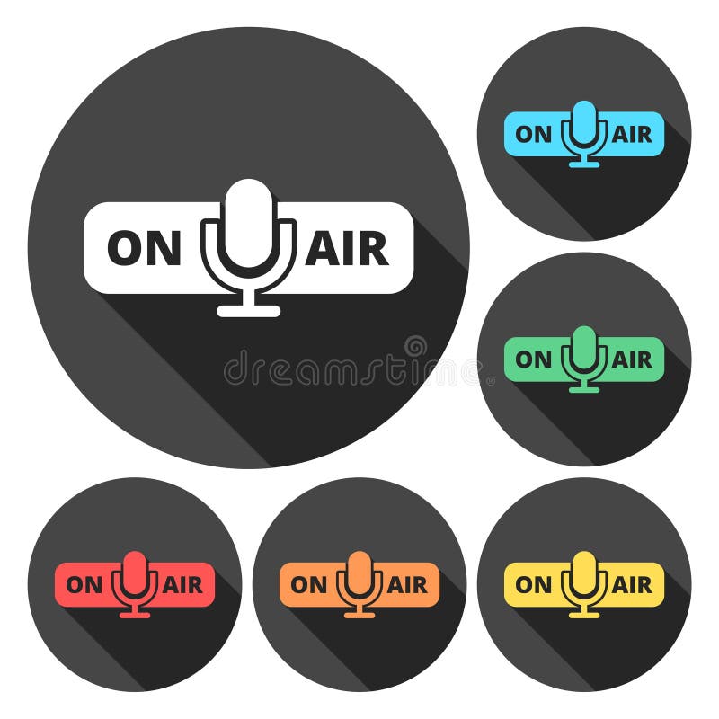 Vector on Air Sign, on Air Icon Stock Vector - Illustration of icon ...