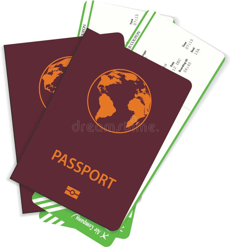 Inside Passport Clipart