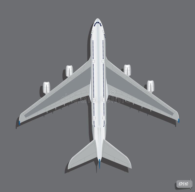 Jet Drawing Top View
