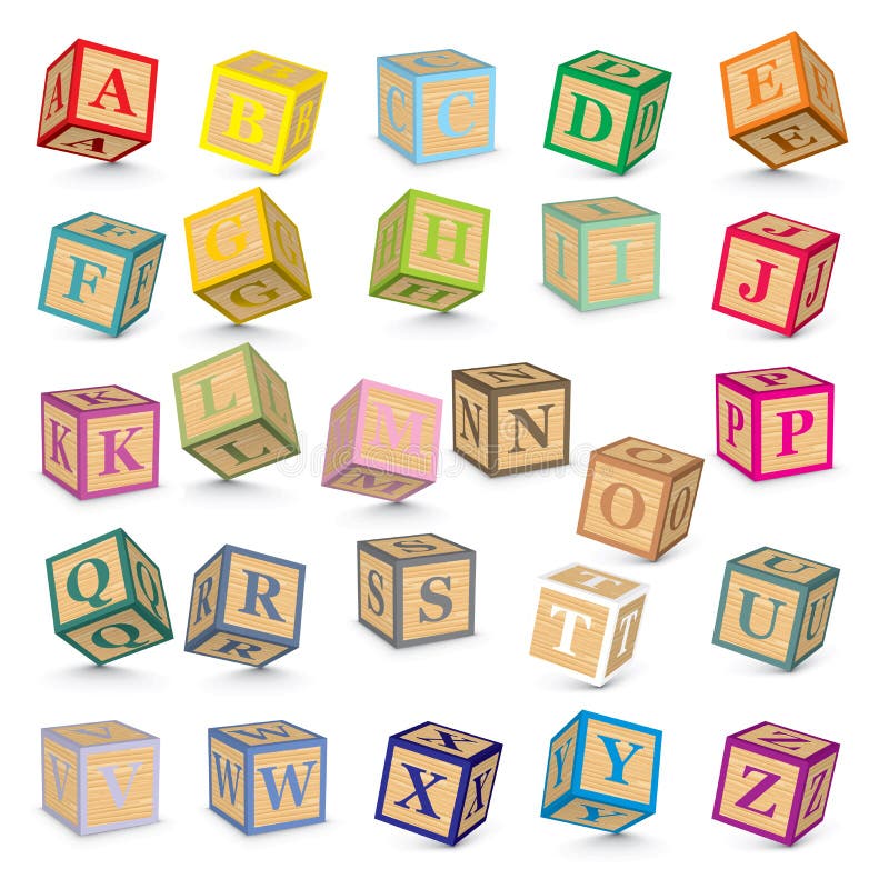Child Alphabet Blocks Stacked Stock Illustration - Illustration of ... Child Alphabet Blocks Stacked Stock Illustration - Illustration of ...