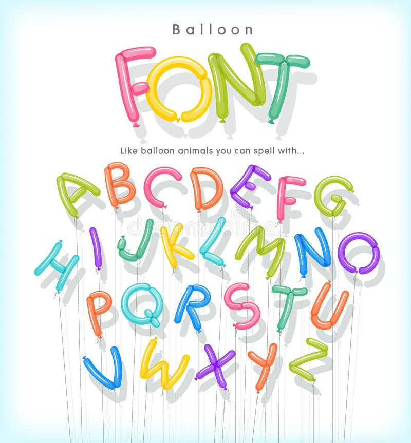 Floating Letters Alphabet Stock Illustrations – 251 Floating Letters ...