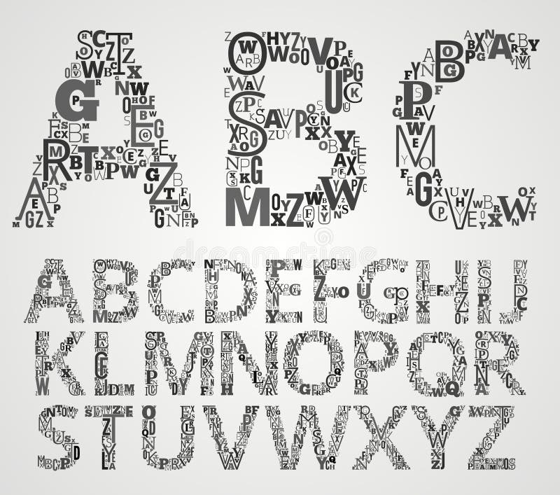 Vector Alphabet Set stock vector. Illustration of isolate - 38973387