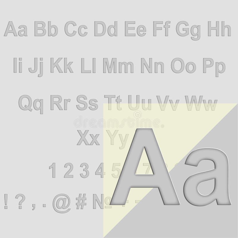 Recessed Letters Stock Illustrations – 10 Recessed Letters Stock ...