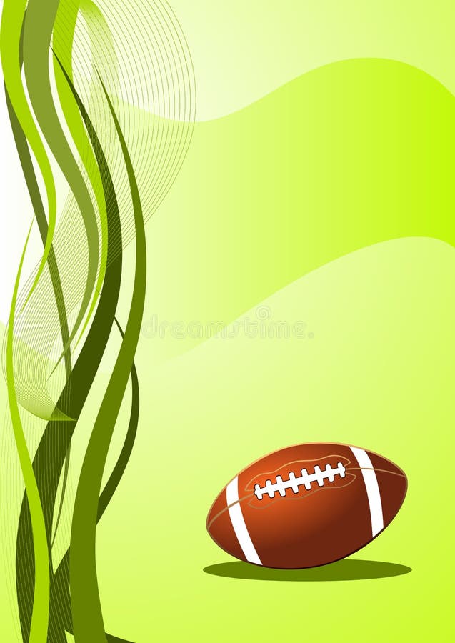 Vector American Football Background Stock Vector - Illustration of ...