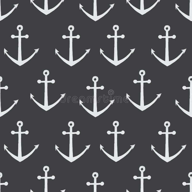 Vector anchor pattern stock vector. Illustration of decor - 61076580
