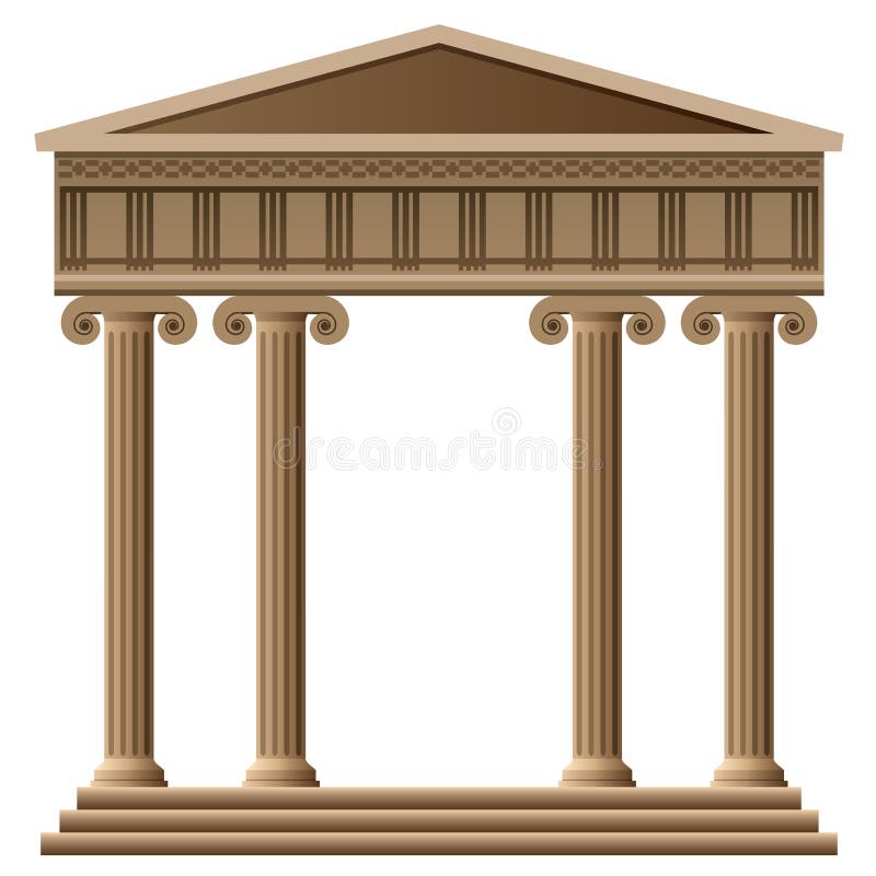 Roman Column Set, Greek Pillar, Ancient Architecture Stock Vector ... Roman Column Set, Greek Pillar, Ancient Architecture Stock Vector ...