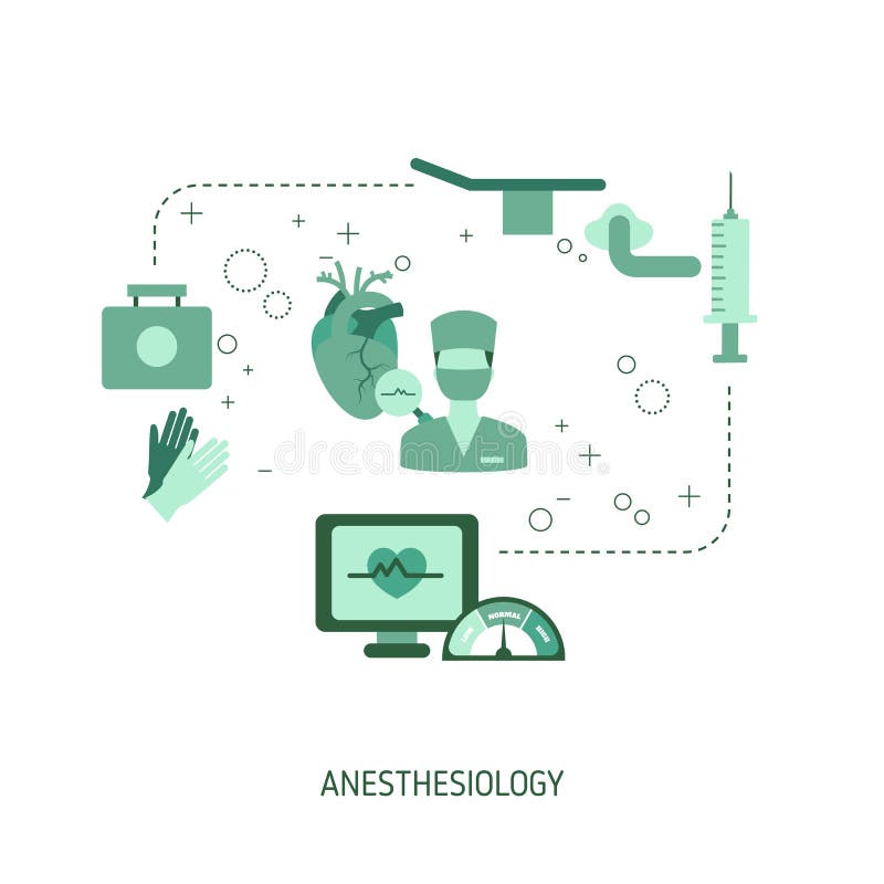 Anesthesiology Icon From Medical Collection. Simple Line Element ...
