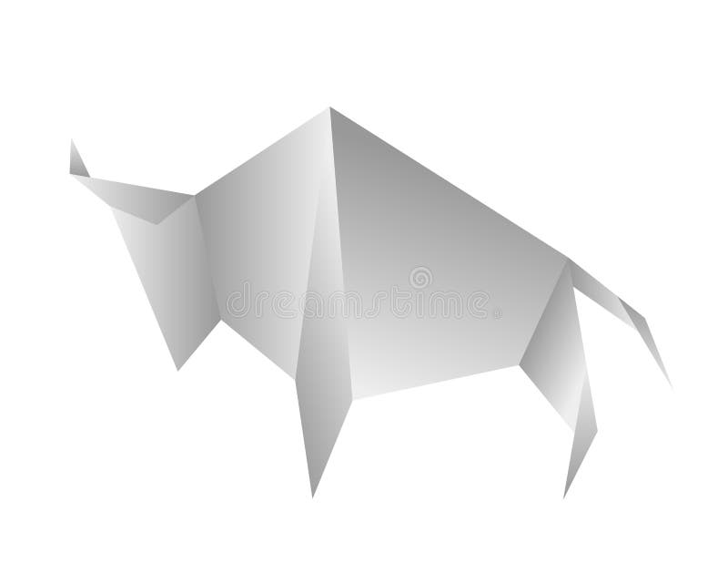 Bull Origami Stock Illustrations – 678 Bull Origami Stock Illustrations ...