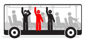 Cartoon Bus Full People Stock Illustrations – 156 Cartoon Bus Full ...