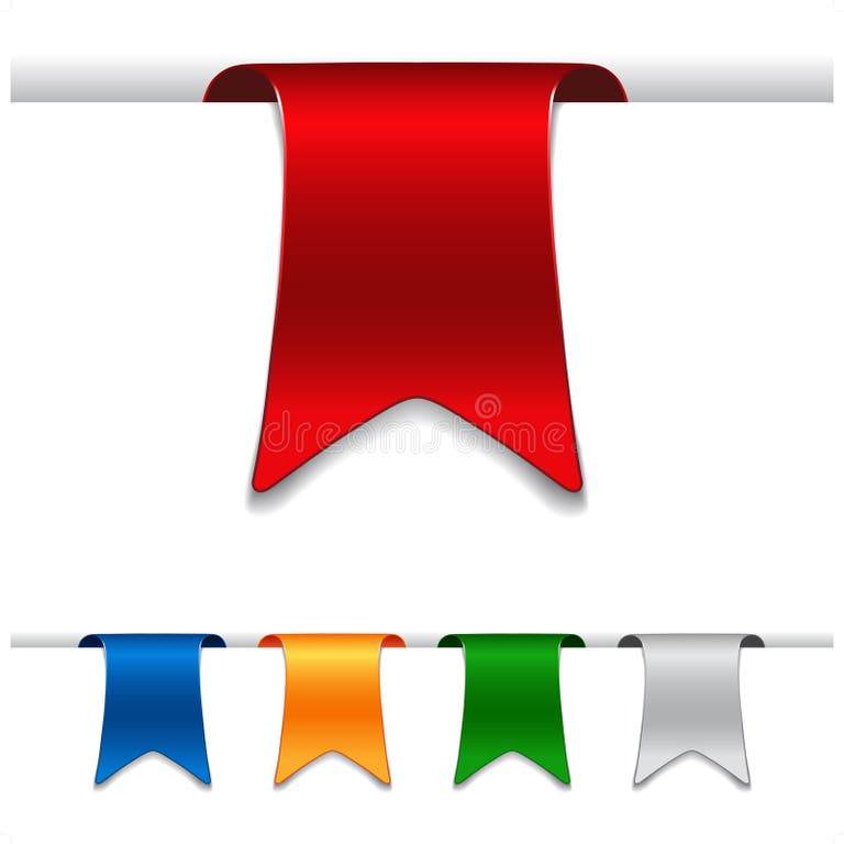 Announcement Color Ribbons Vector Stock Illustrations – 324 ...