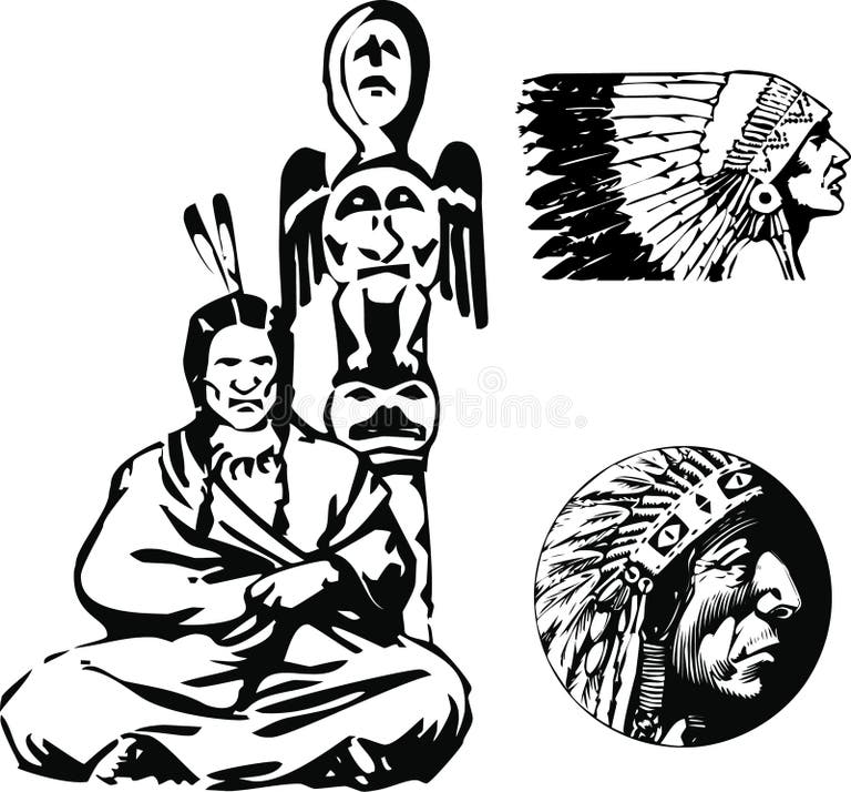 Indian Apache Hat Stock Illustrations – 1,370 Indian Apache Hat Stock ...