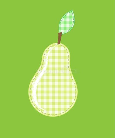 Vector applique fabric stock vector. Illustration of cartoon - 15590817