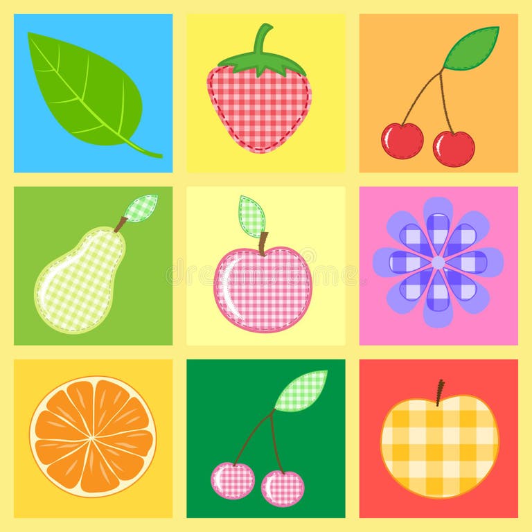 Vector Applique Fabric Stock Illustrations – 6,062 Vector Applique ...