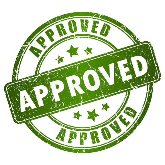 Vector approved stamp stock vector. Illustration of approve - 29840749