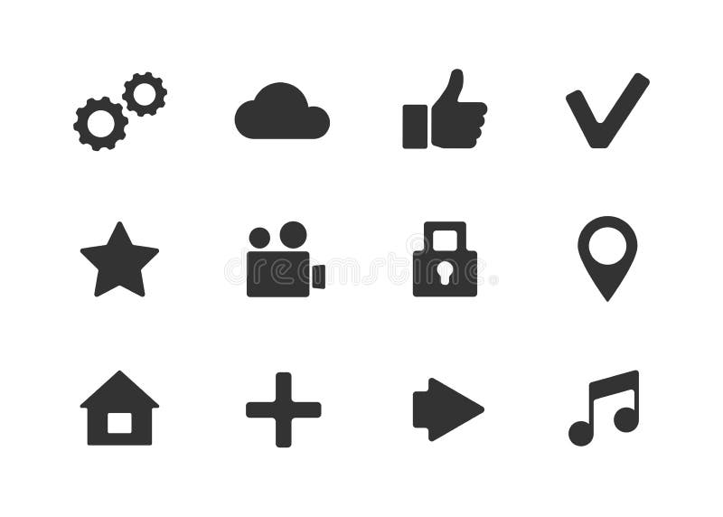 Vector Ui Set For Apps And Computer Programms Buttons And Progress Bar Stock Vector 3104