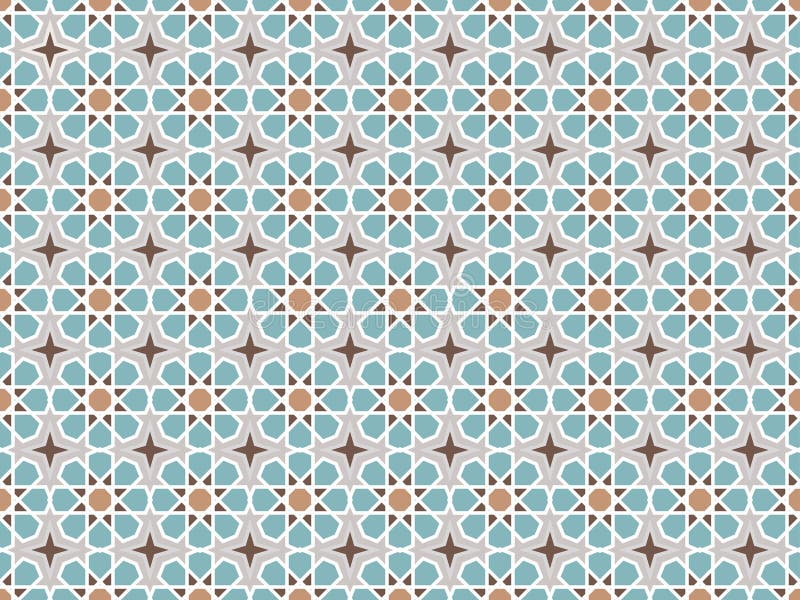 Vector arabic pattern stock vector. Illustration of colorful - 66189124