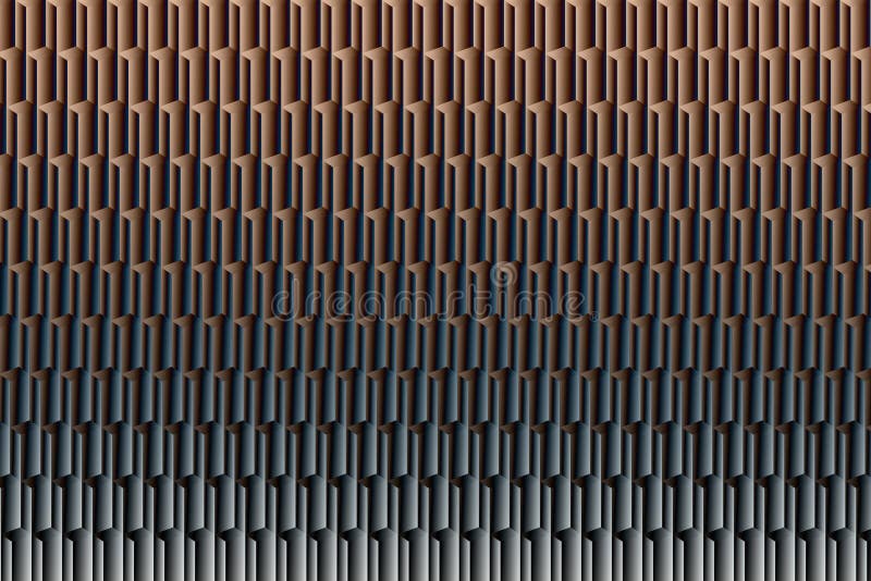 Vector. Architectural Relief Decorative Wall with 3d Elements. Stock ...