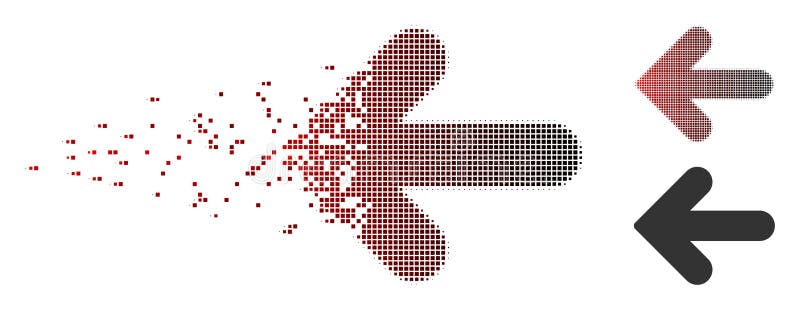Dispersed Pixel Halftone Dna Molecule Icon Stock Vector - Illustration ... Dispersed Pixel Halftone Dna Molecule Icon Stock Vector - Illustration ...