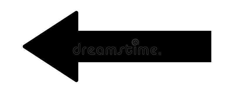 Vector Arrow on White Background Stock Vector - Illustration of signs ...