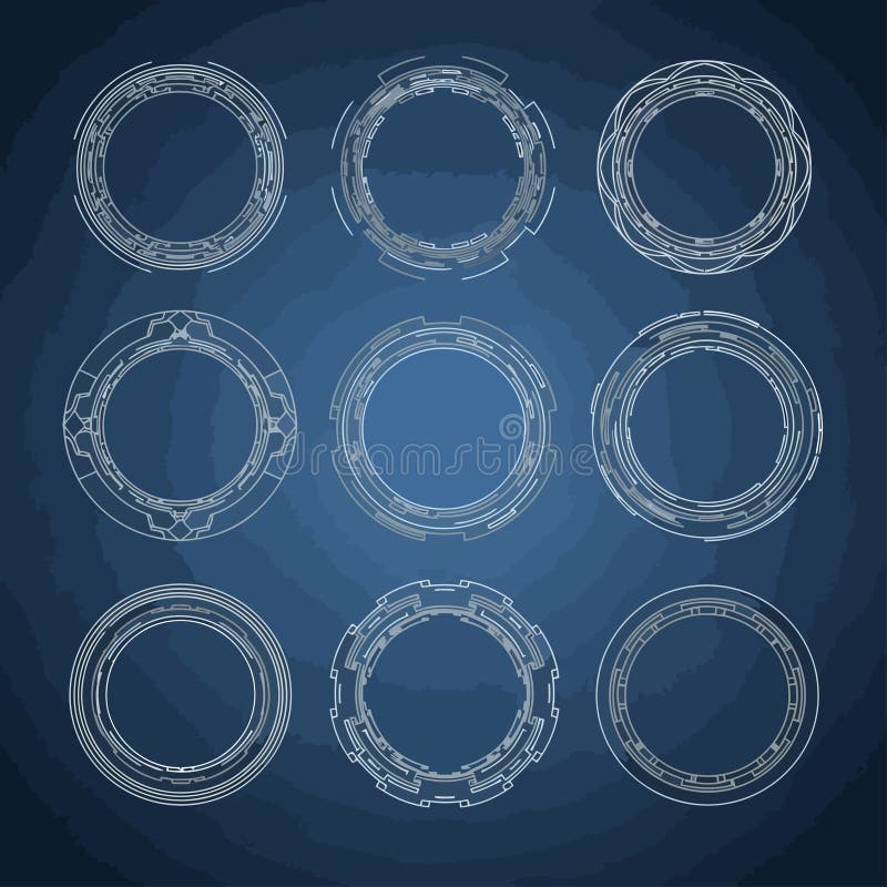 Illustration Concentric Circles Stock Illustrations – 21,305 ...