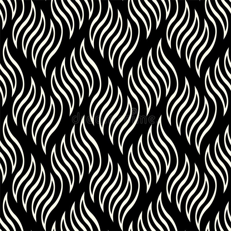 Geometric Seamless Pattern of Continuous Line Designs Stock ...