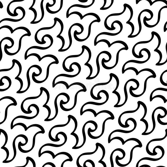 Repeating Geometric Patterns of Continuous Line Stock Vector ...