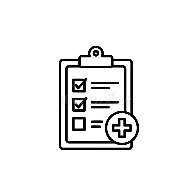 Vector Art of Checklist with Plus Sign, a Symbol of Tasks, Organization ...