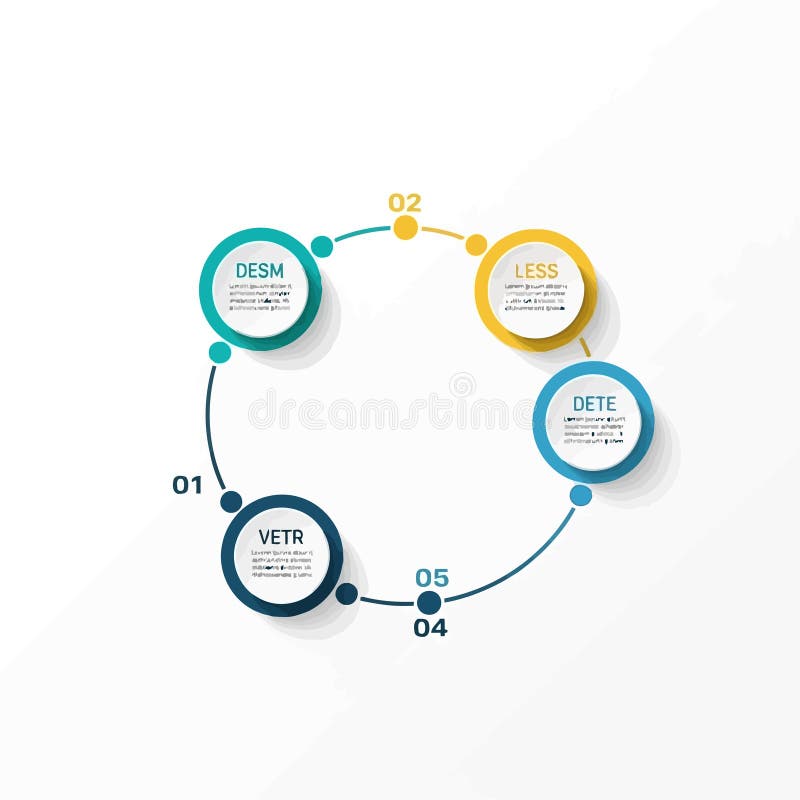 Infographic Numbered Process Stock Illustrations – 2,292 Infographic ...