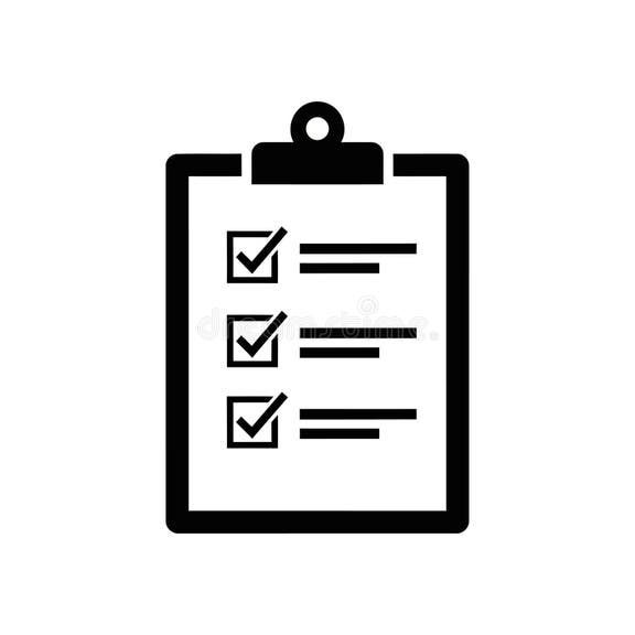 Checklist Survey Results Stock Illustrations – 1,600 Checklist Survey ...