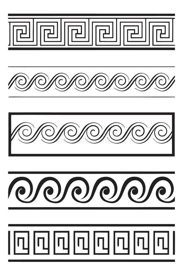 Simple Greek Pattern Stock Illustrations – 3,297 Simple Greek Pattern ...