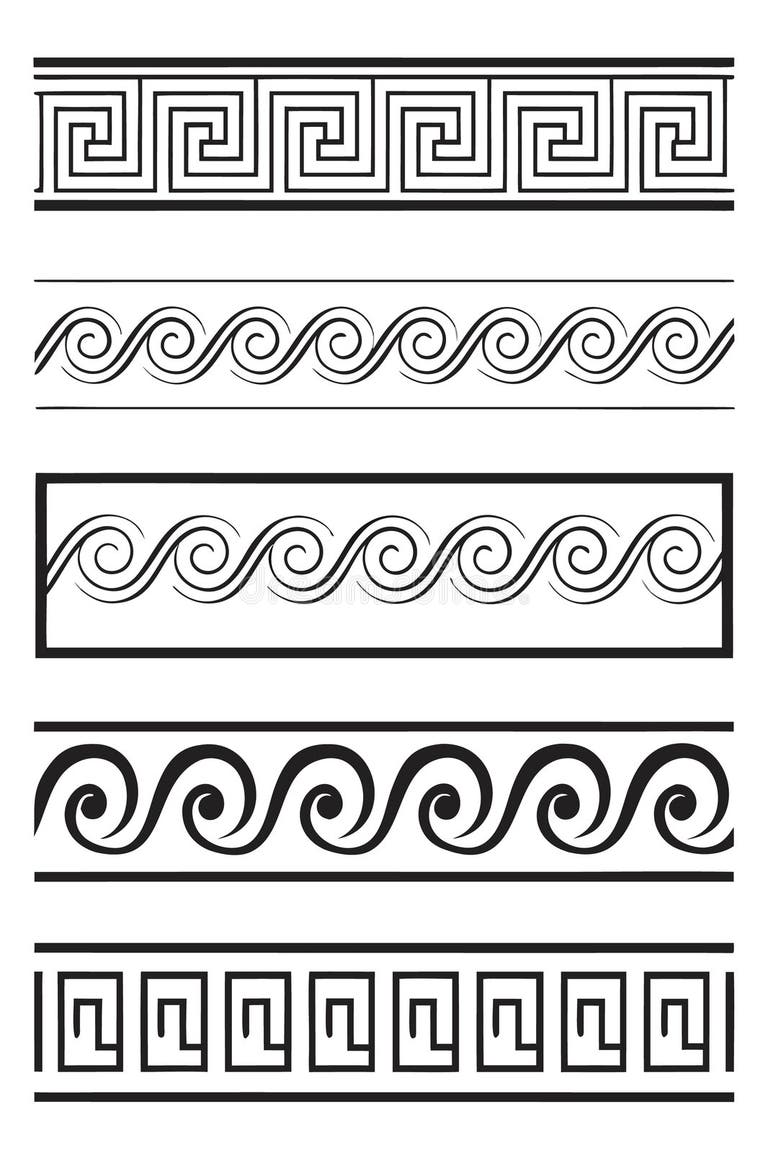 Pattern Borders Collection Stock Illustrations – 15,345 Pattern Borders ...
