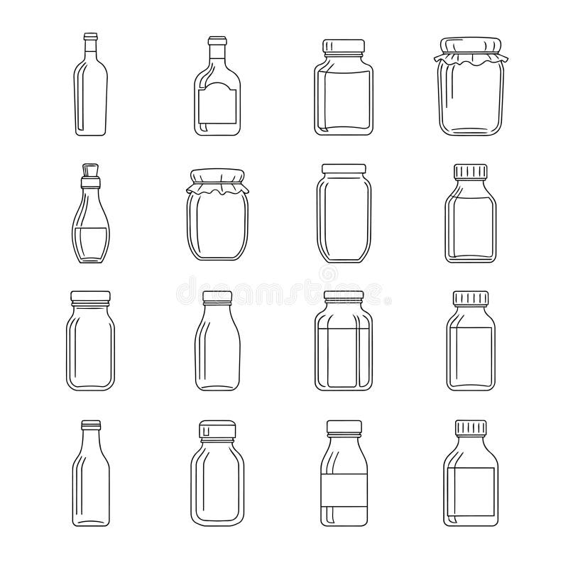 Various Beverage Sizes Stock Illustrations – 1,368 Various Beverage ...