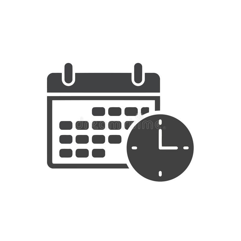 Essential Appointment Icons Set Featuring Calendar, Clock, and Location ...