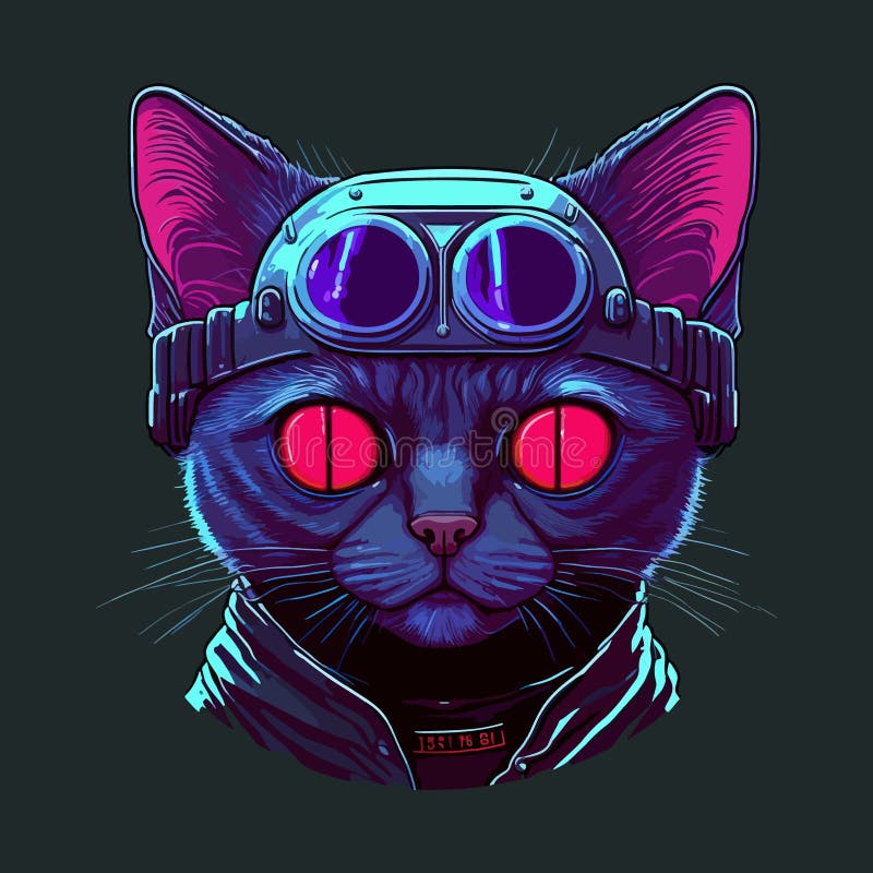 Hacker Cat Stock Illustrations – 76 Hacker Cat Stock Illustrations ...