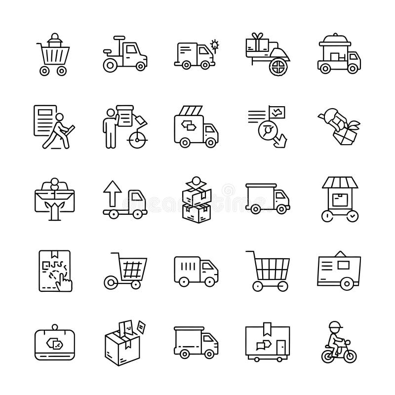 Various Logistics Methods Stock Illustrations – 303 Various Logistics ...