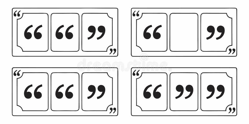 Quotation Marks Pattern Stock Illustrations – 338 Quotation Marks ...