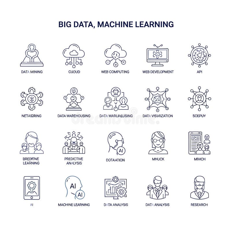 Big Data Technologies Stock Illustrations – 4,941 Big Data Technologies Stock Illustrations ...