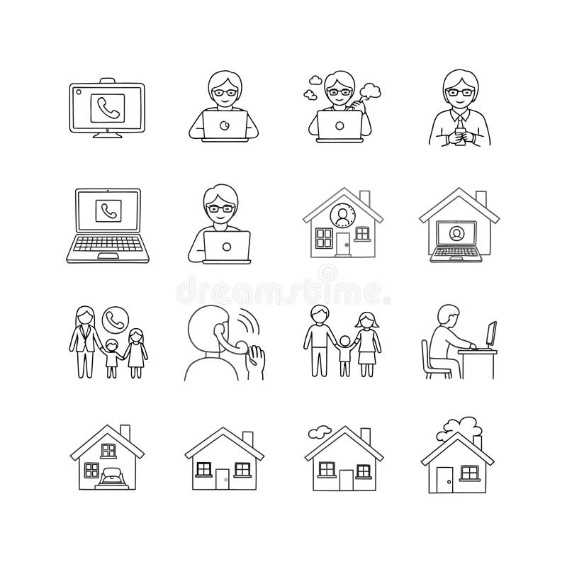 Modern Communication Methods Stock Illustrations – 2,305 Modern Communication Methods Stock ...