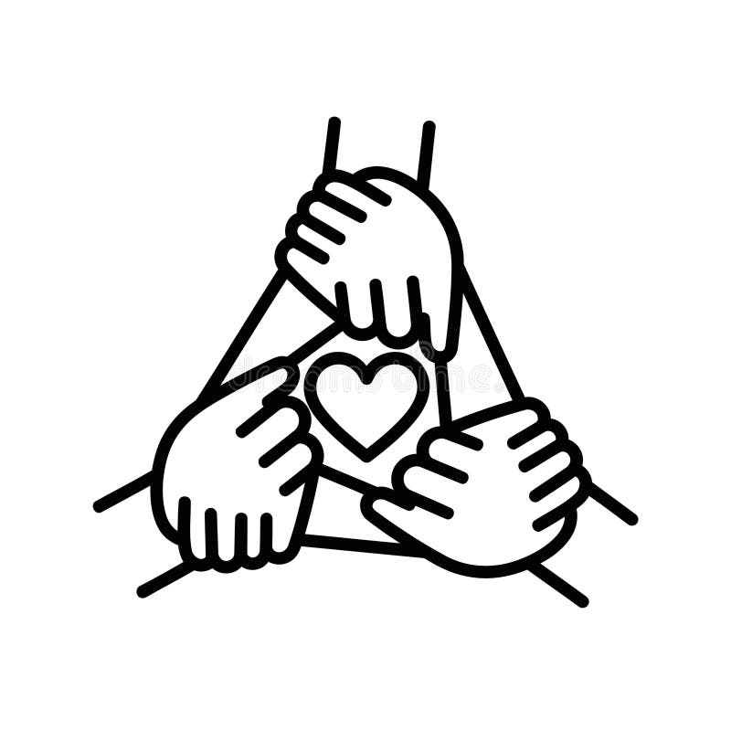 Three Hands Teamwork Stock Illustrations – 2,122 Three Hands Teamwork ...