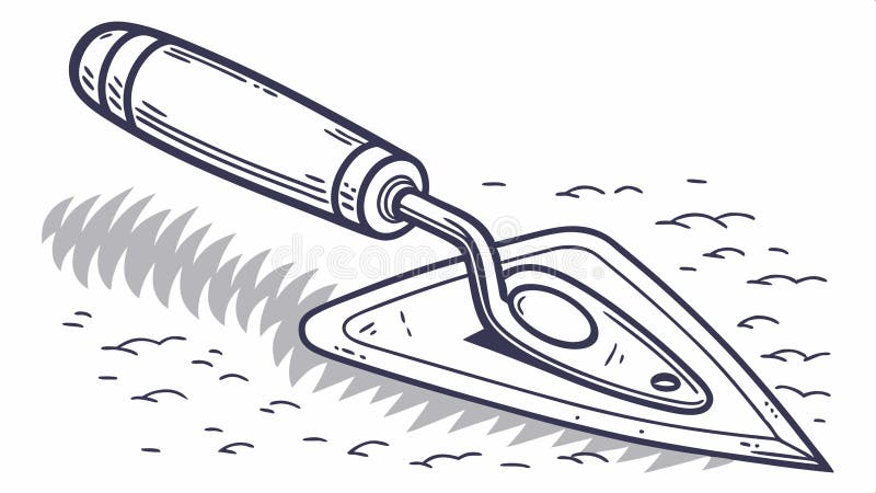 Trowel, Construction Tool and Building Equipment Vector Design ...