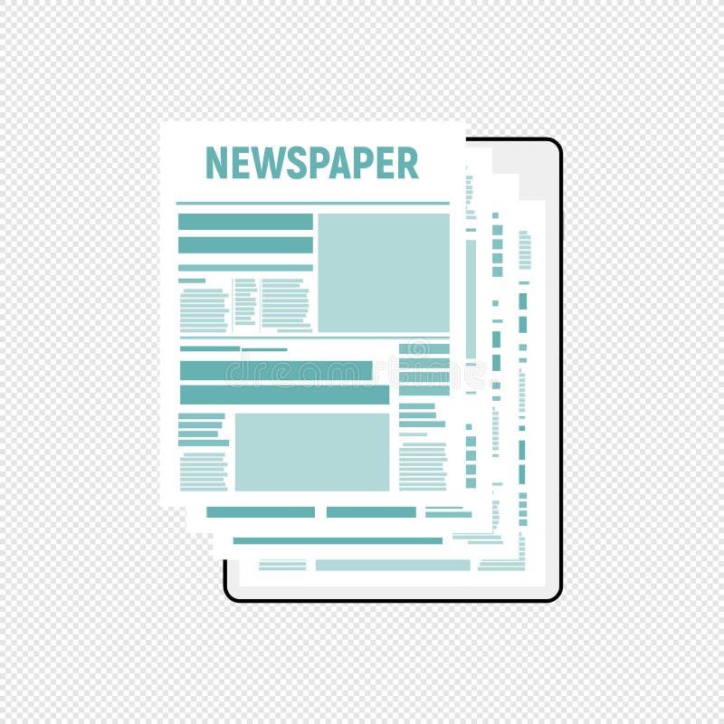 Vector Article Writing Design Concept, Flat Style with Article News ...