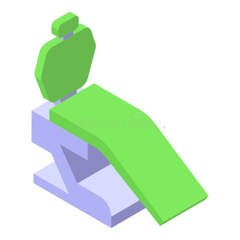 Vector Artwork of a Colorful Green Slide in an Isometric Style for ...