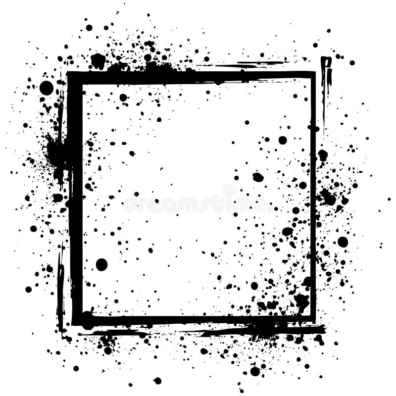 Creative Vector Design Featuring a Bold Square Shape Surrounded by ...