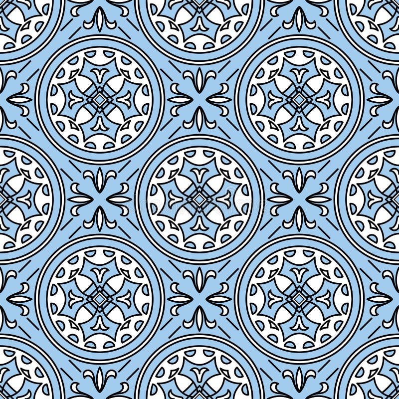 Vector Asian Geometric Pattern Stock Vector - Illustration of retro ...