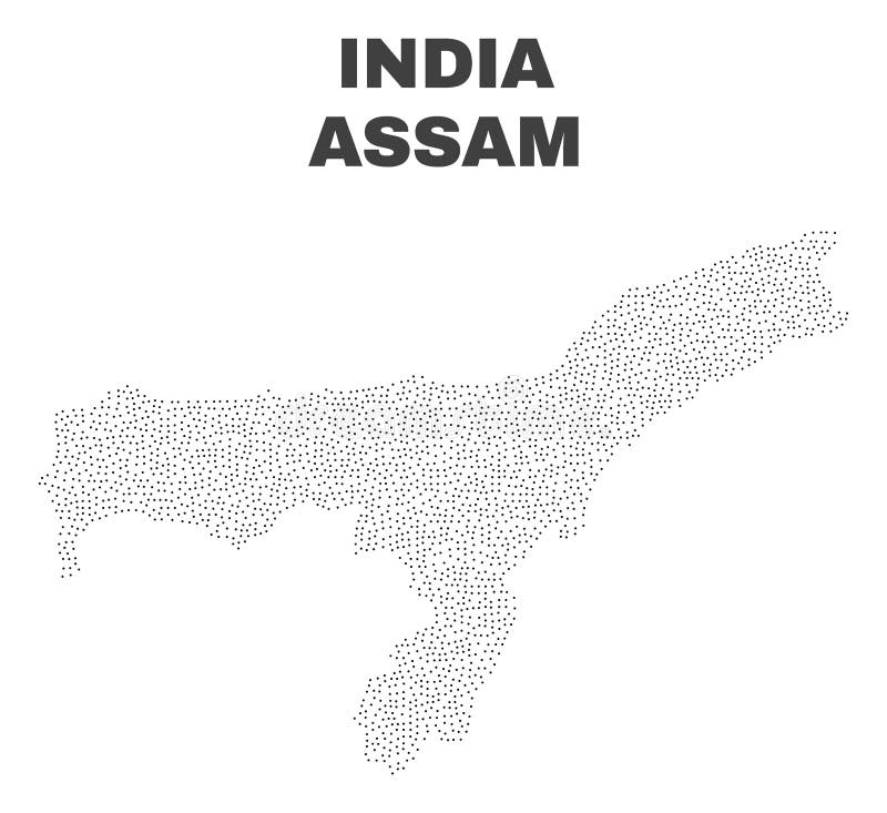 Assam Map Stock Illustrations – 552 Assam Map Stock Illustrations ...