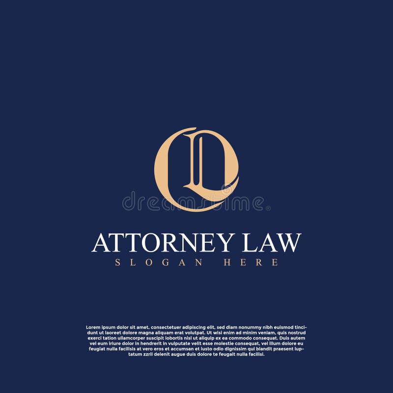 Vector Attorney Law L Letter Logo Stock Vector - Illustration of ...