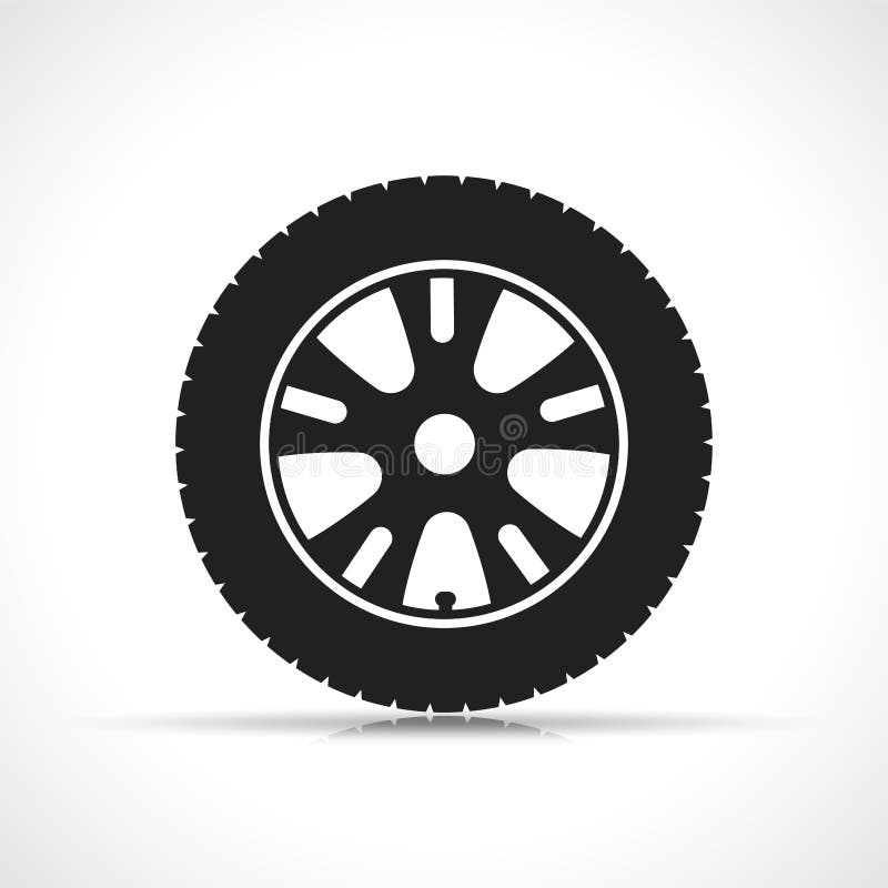 Vector Auto Wheel Symbol Icon Stock Vector - Illustration of auto ...