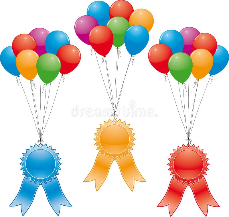 Vector award ribbons stock vector. Illustration of party - 10557780