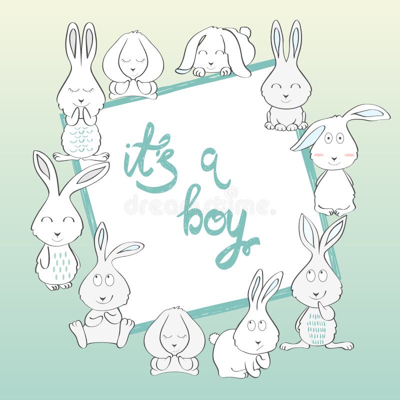 Vector Baby Frame stock vector. Illustration of little - 85746769